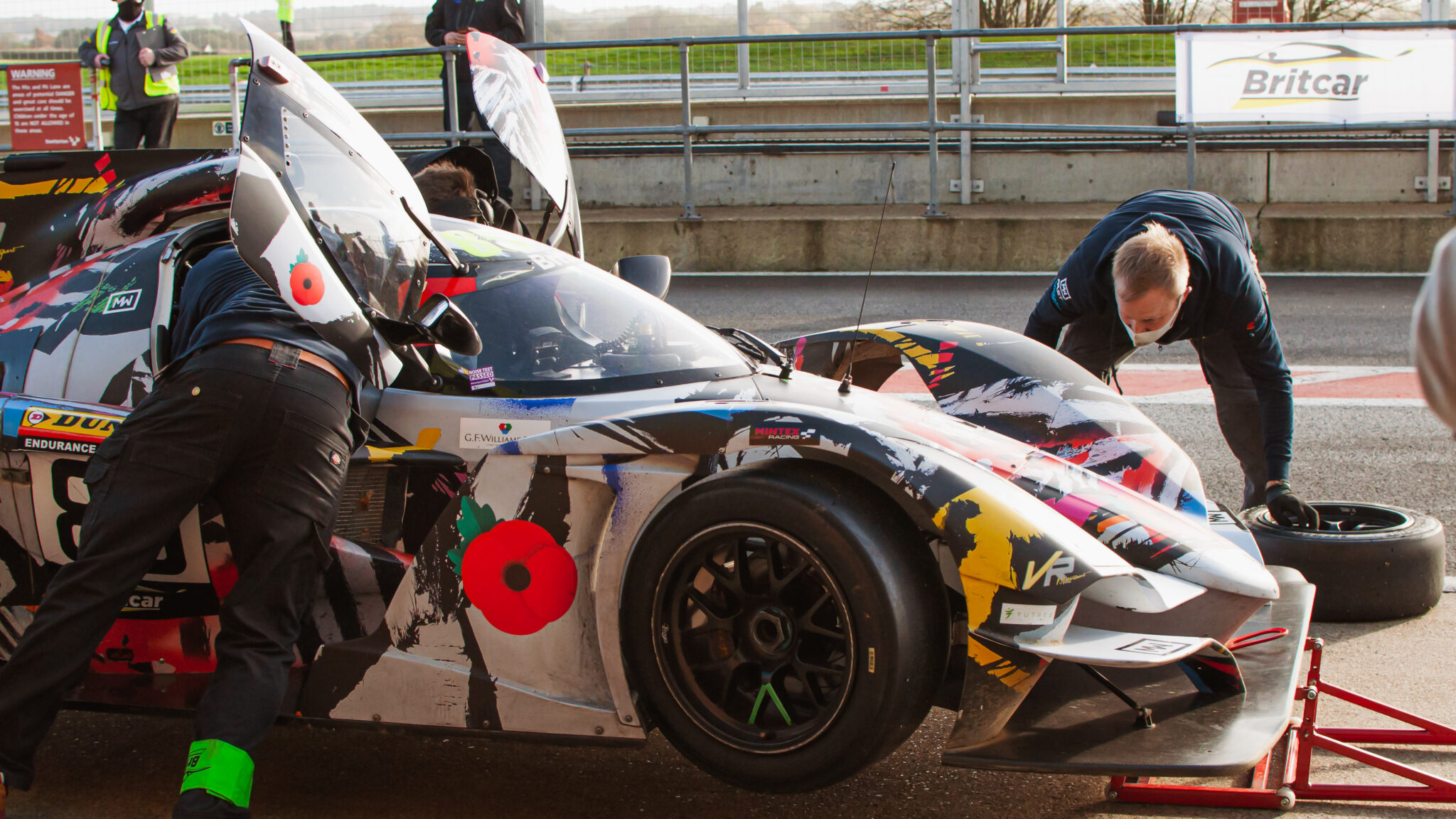 Marking Remembrance Day with Praga drivers and military veterans Martyn ...