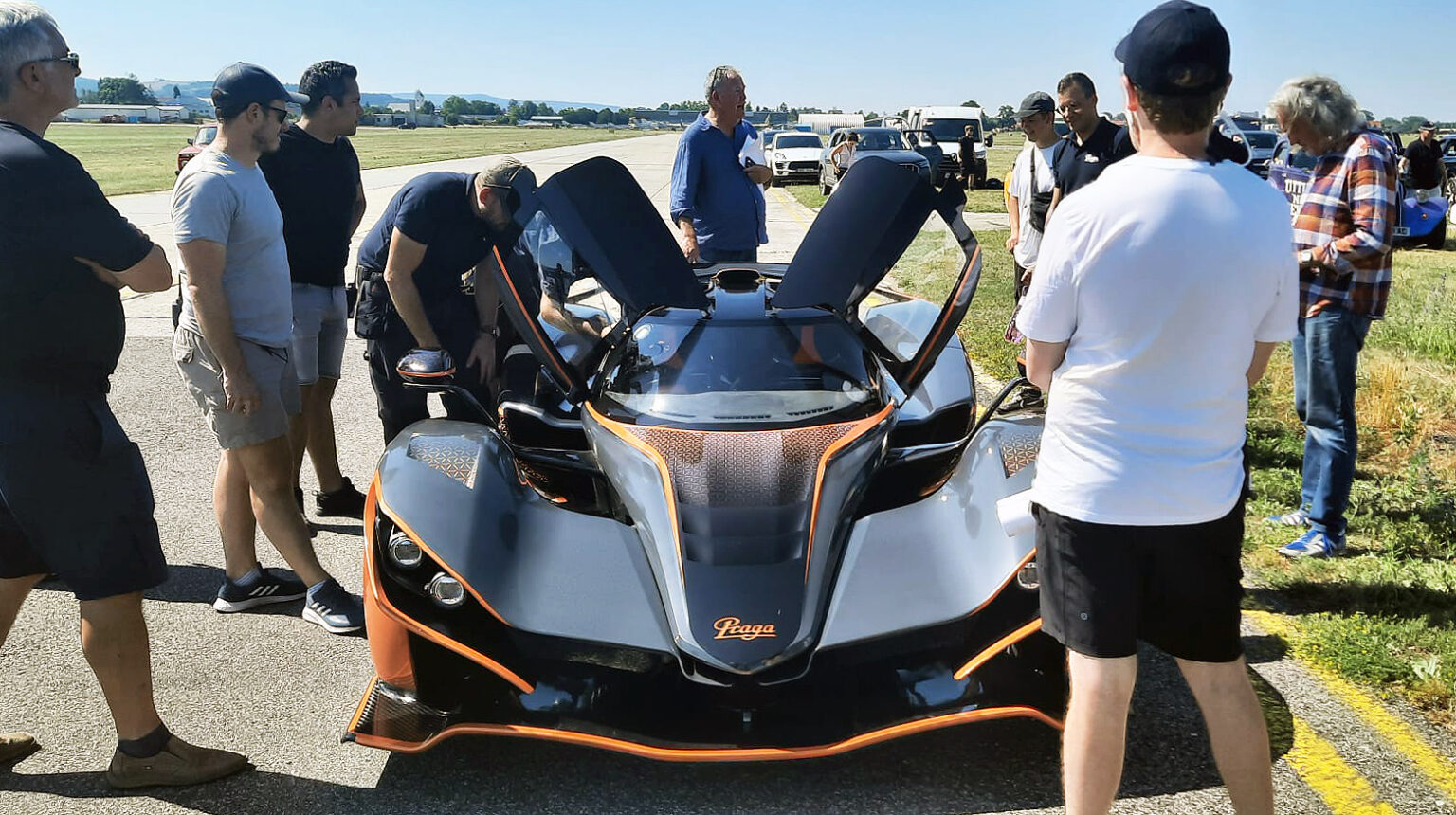 “Holy cr*p! …It’s wonderful.” James May takes the Praga Bohema on a ...